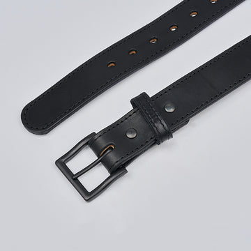 military leather gun belt