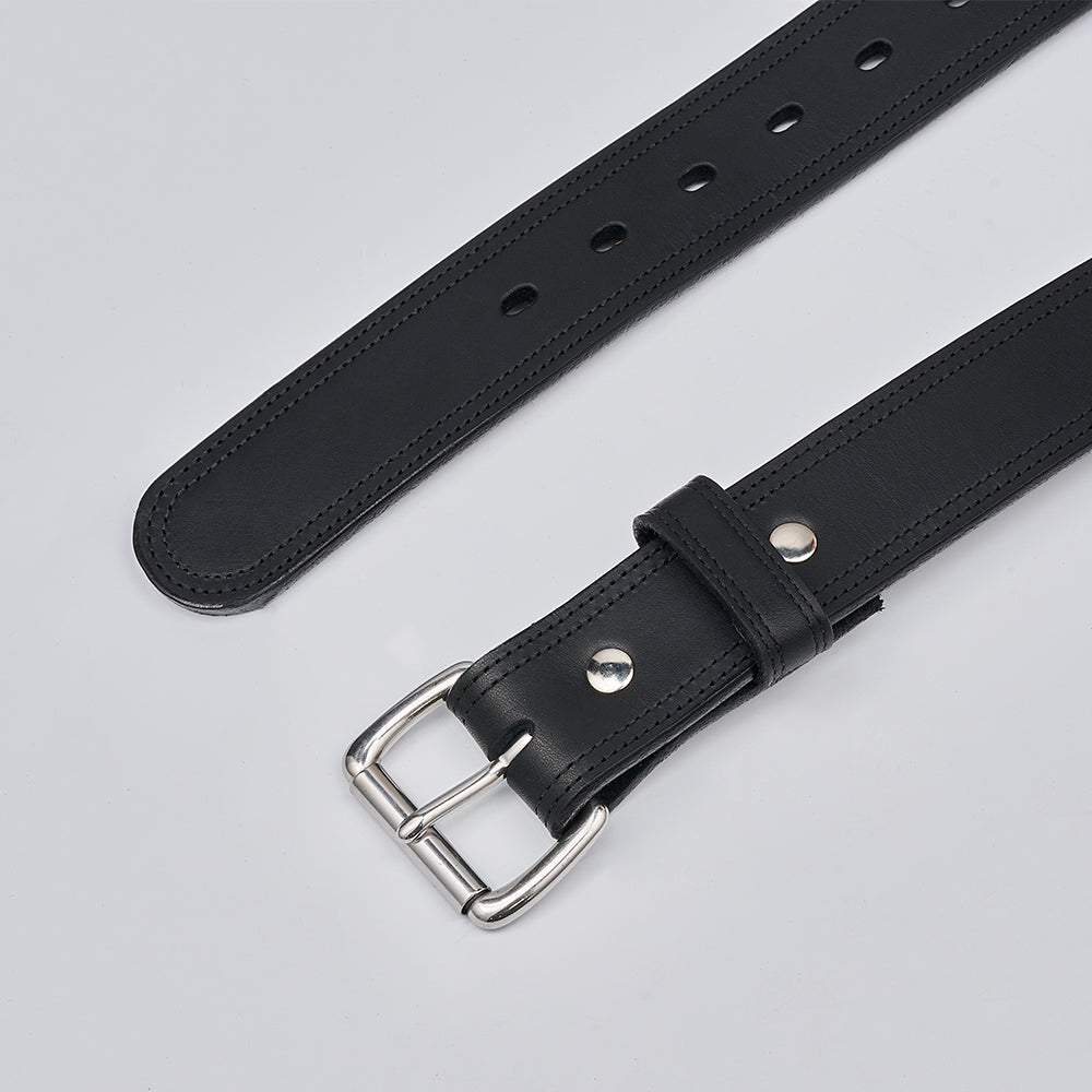 Leather Gun Belt - Harness Leather - Hanks Belts