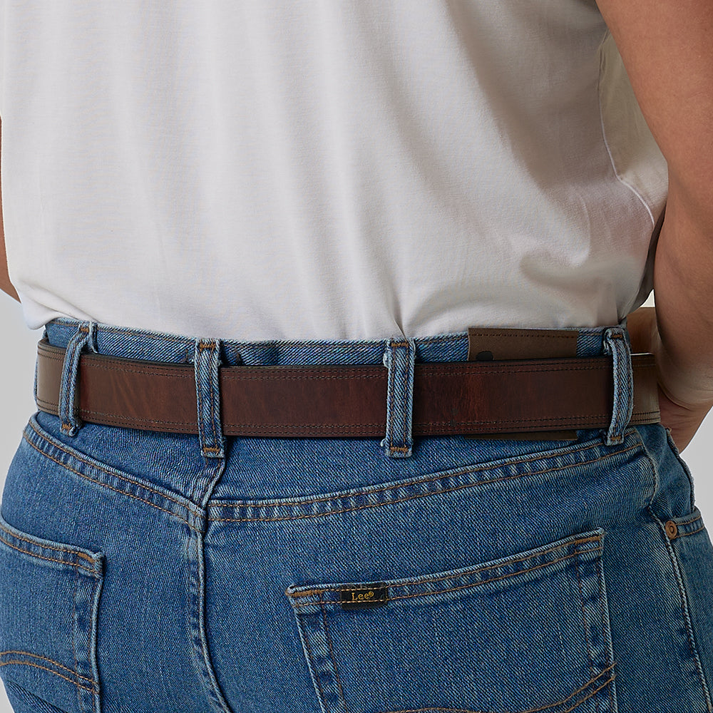 Leather Gun Belt - Harness Leather - Hanks Belts