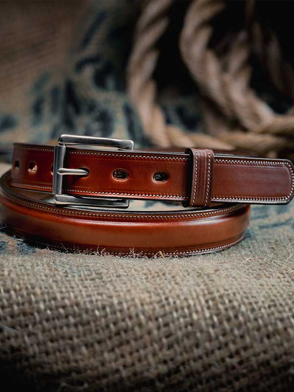 Hanks Belts - Heavy Duty Leather Belts for Men